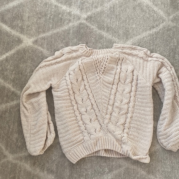 Dex | Sweaters | Dex Ivory Chunky Sweater Very Light | Poshmark